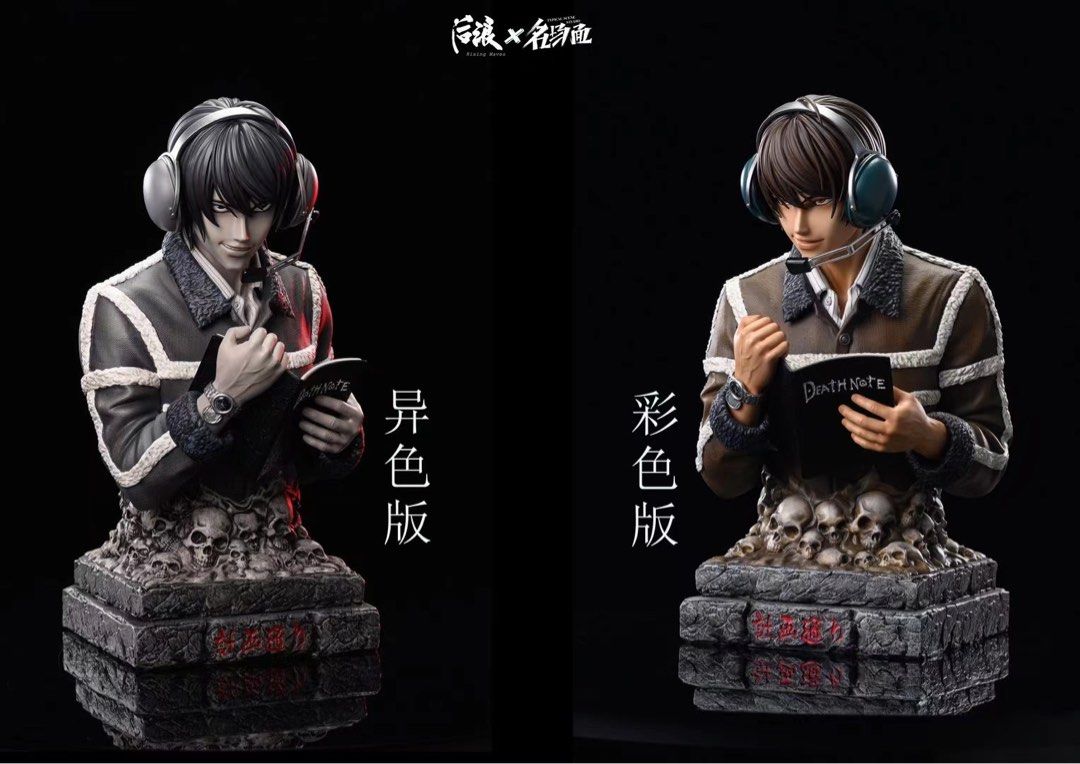 [PO] Death Note|Light Yagami Bust, Hobbies & Toys, Toys & Games on ...