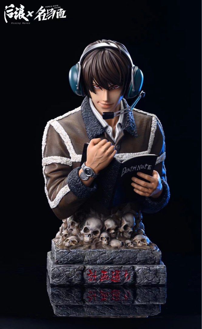 [PO] Death Note|Light Yagami Bust, Hobbies & Toys, Toys & Games on ...
