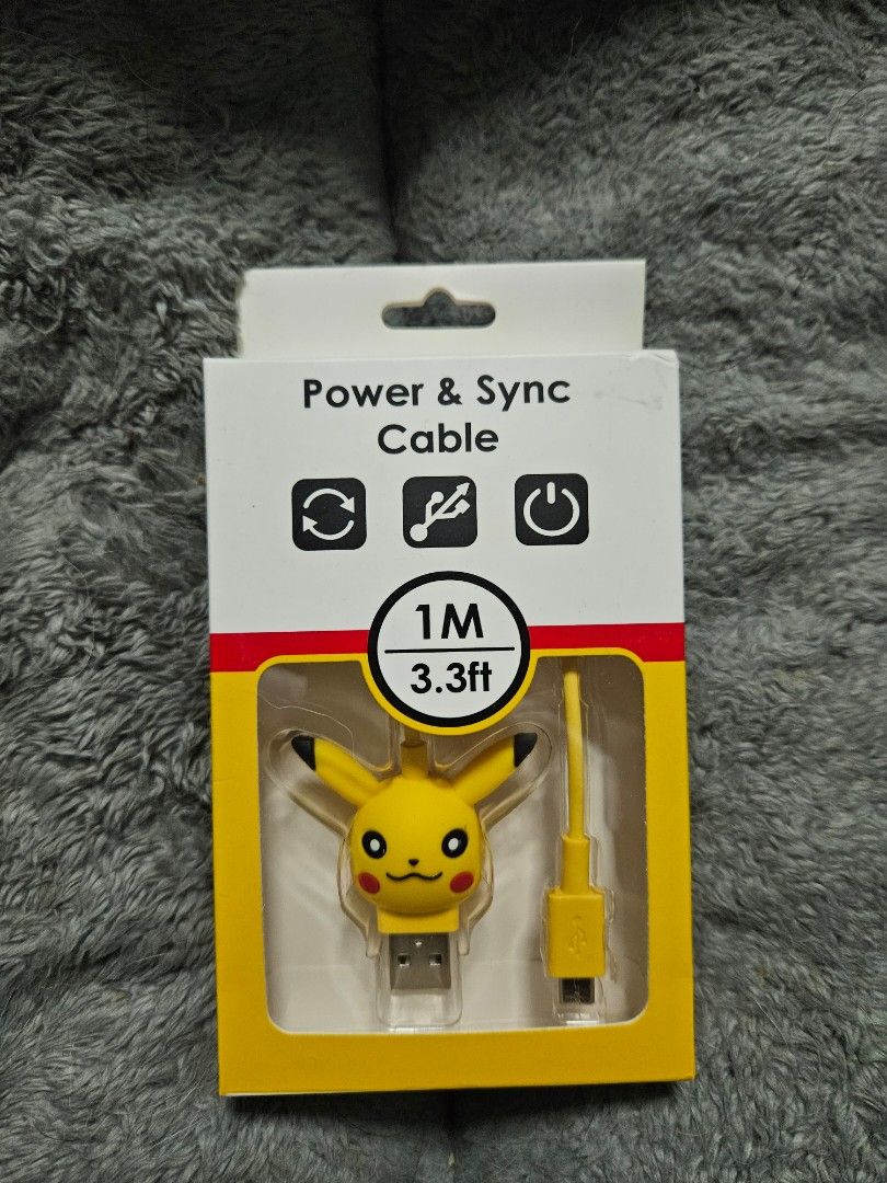 Pokemon Power & Sync Cable, Computers & Tech, Parts & Accessories ...