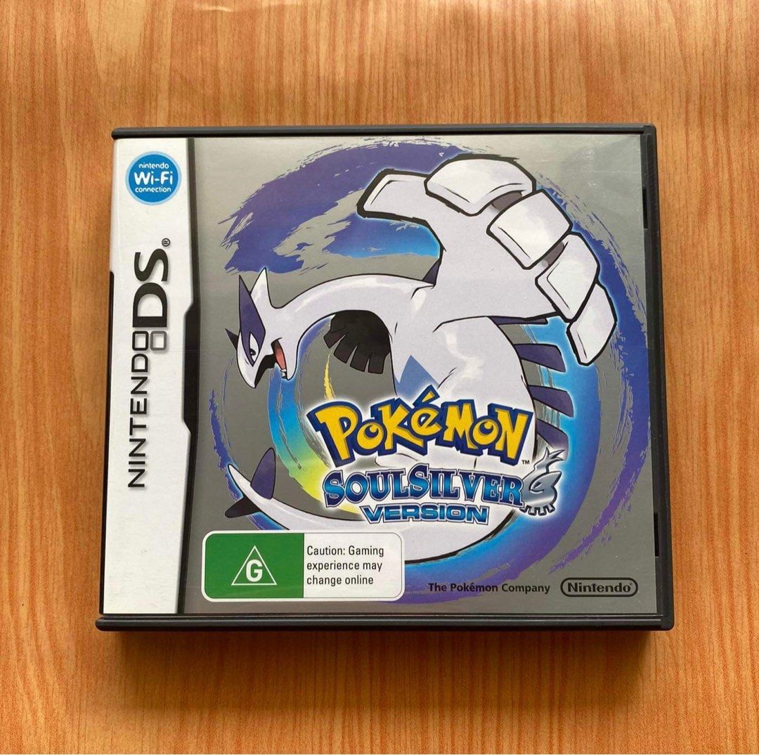 Pokemon Soulsilver w/o Pokewalker AUS DS/2DS/3DS, Video Gaming, Video ...