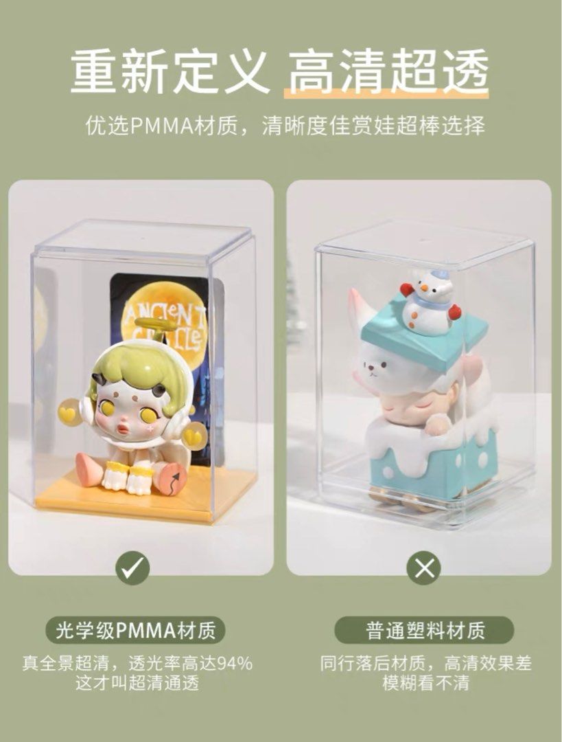 Popmart box display (single), Hobbies & Toys, Toys & Games on Carousell