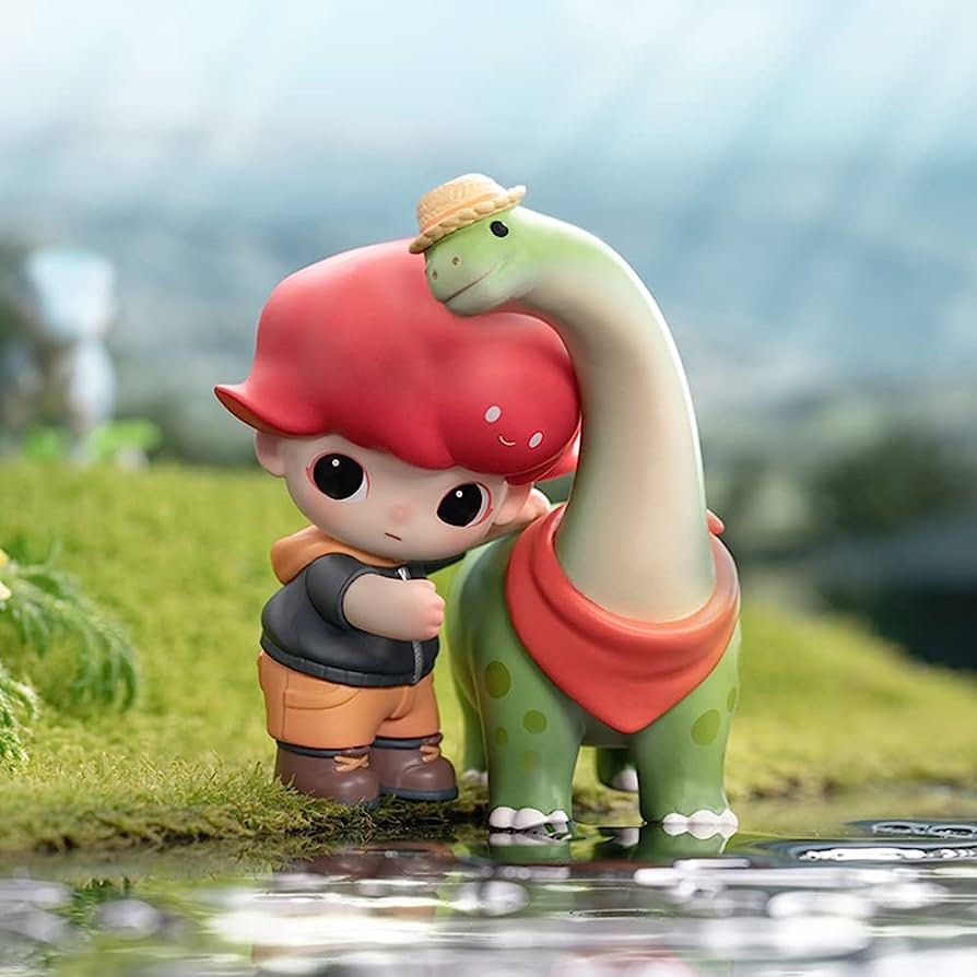 popmart dimoo jurassic world brachiosaurus feeder, Hobbies & Toys, Toys ...