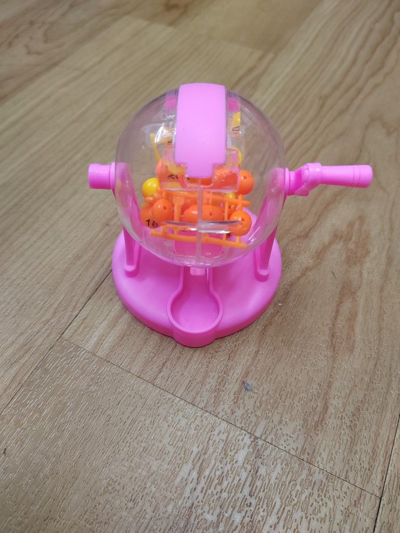 Portable Mini Bingo Games Toy Bingo Games Machine Party Games, Hobbies ...