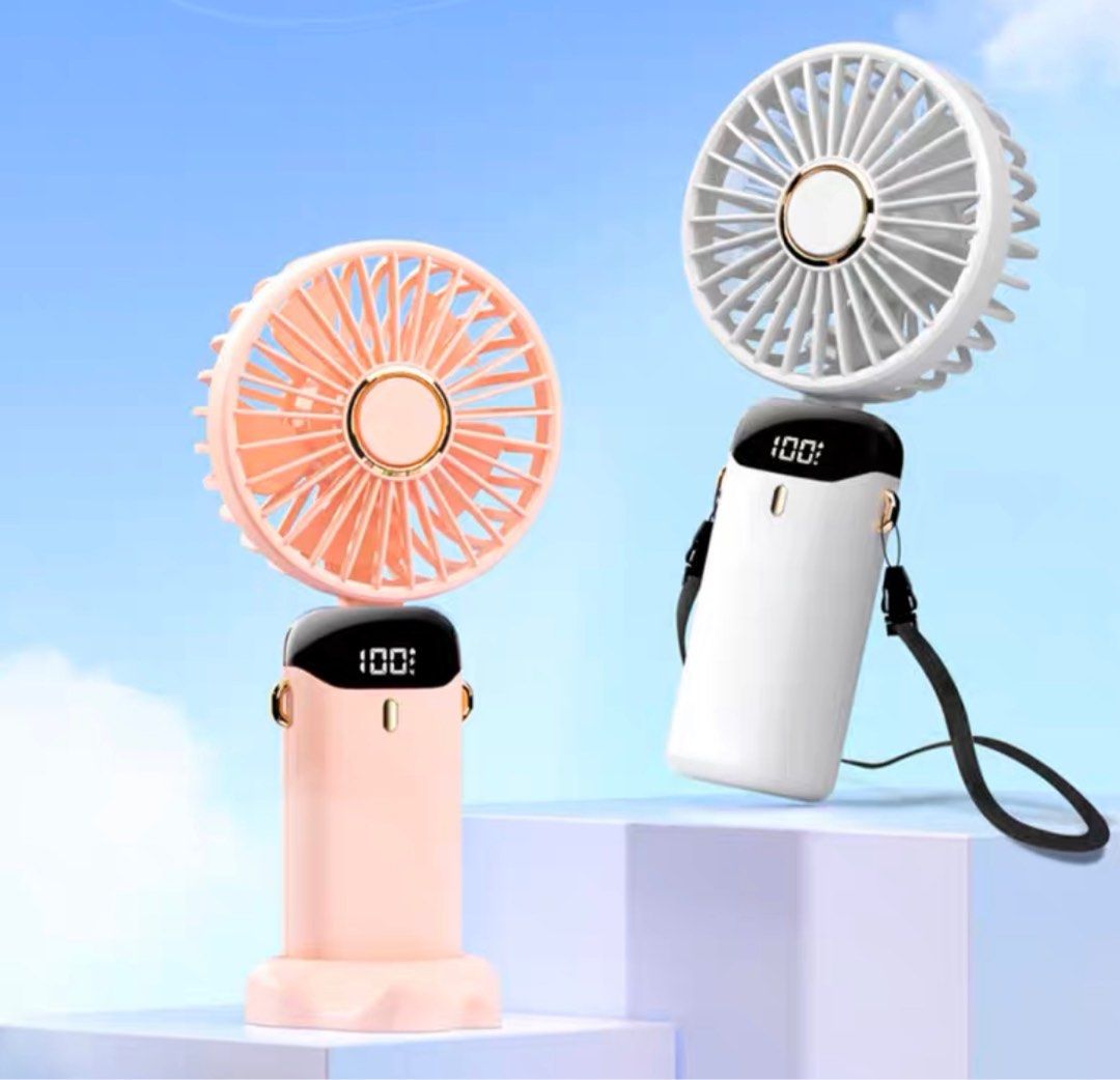 Potable Hand Fan, Furniture & Home Living, Lighting & Fans, Fans on ...