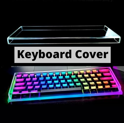 Premium Acrylic Keyboard Clear Cover Protector Mechanical Keyboard Dust ...