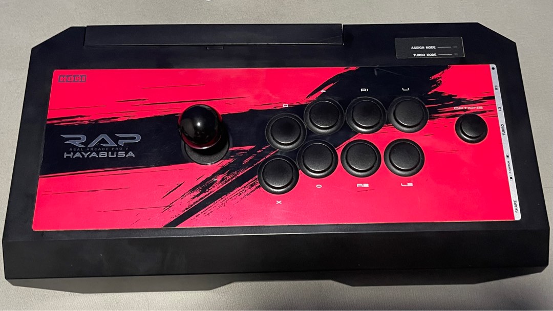 PS4 Hori real arcade pro 5 Hayabusa joystick fightstick, Video Gaming ...