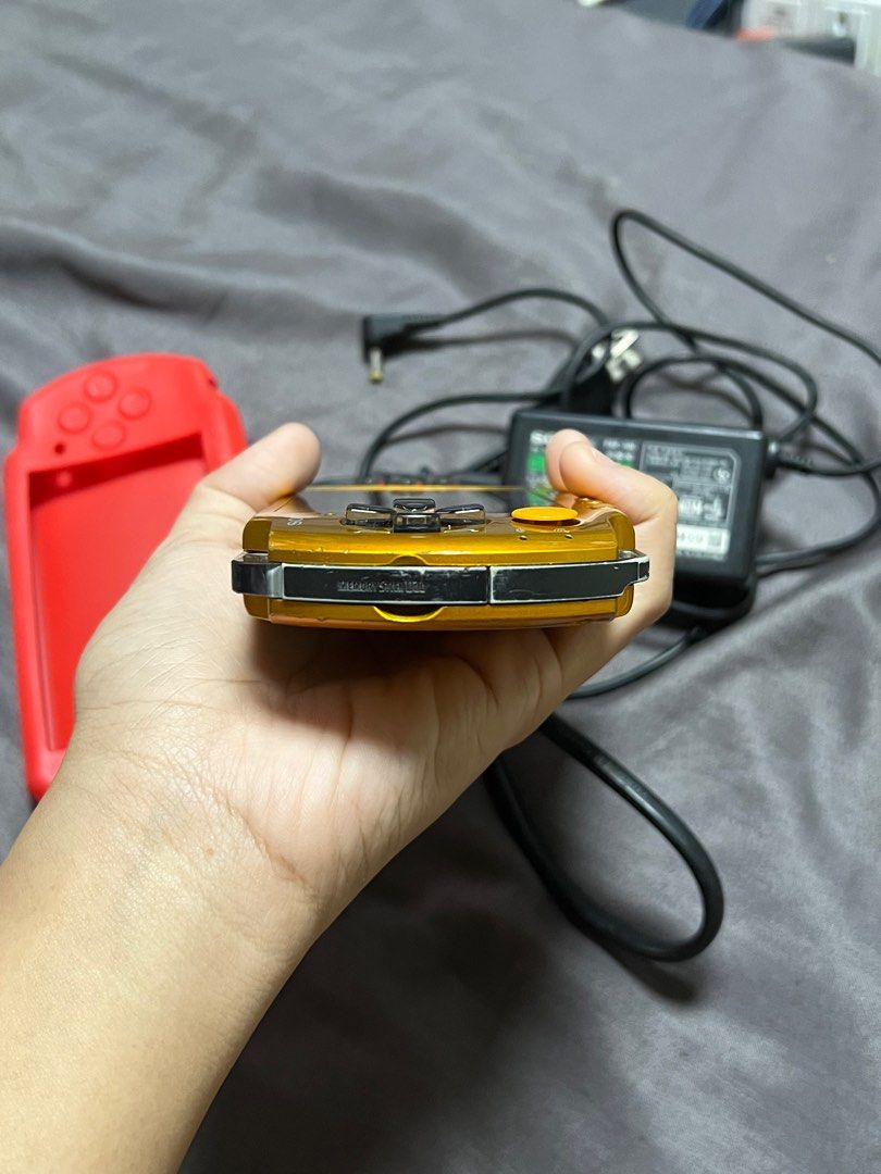 PSP 3000 Gold CFW JB Jailbreak Jailbroken Playstation Portable, Video ...