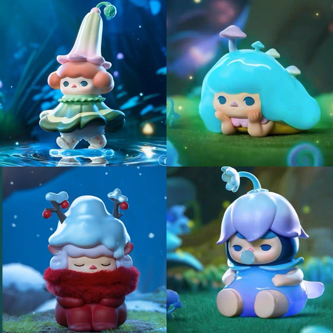 PUCKY SLEEPING FOREST POPMART / SINGLE BLIND BOX / FULL SET/ ABLE TO ...