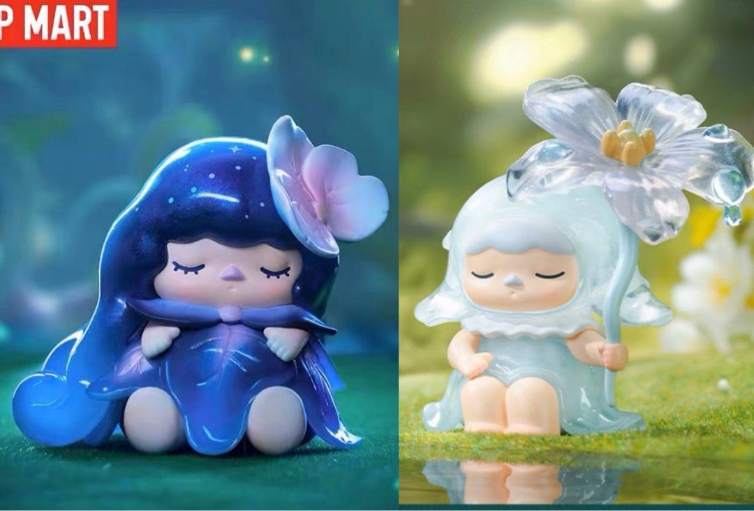 PUCKY SLEEPING FOREST POPMART / SINGLE BLIND BOX / FULL SET/ ABLE TO ...