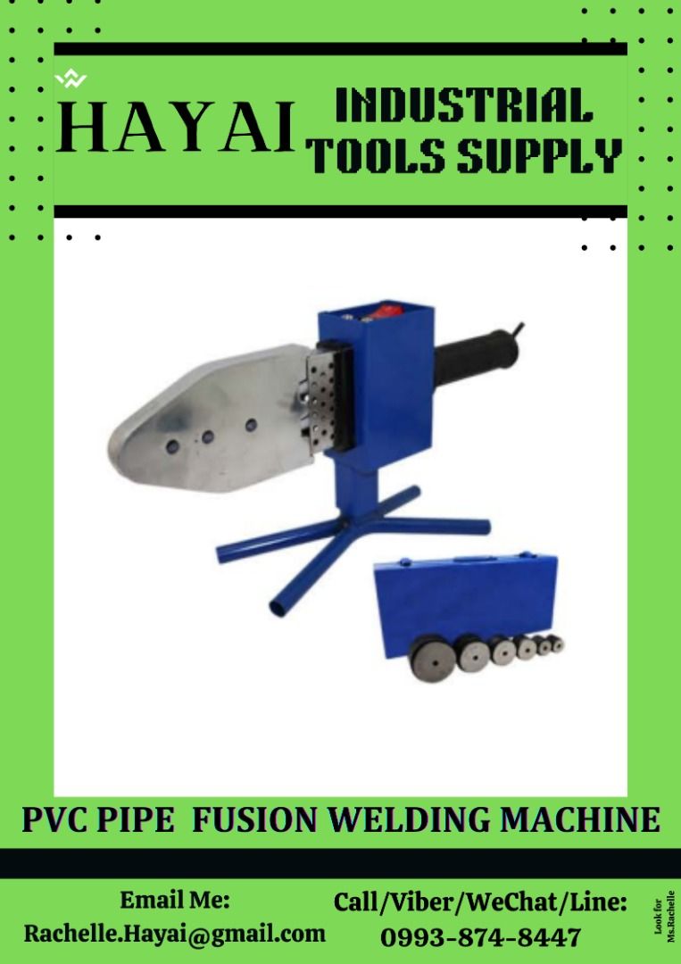PVC PIPE FUSION WELDING MACHINE on Carousell