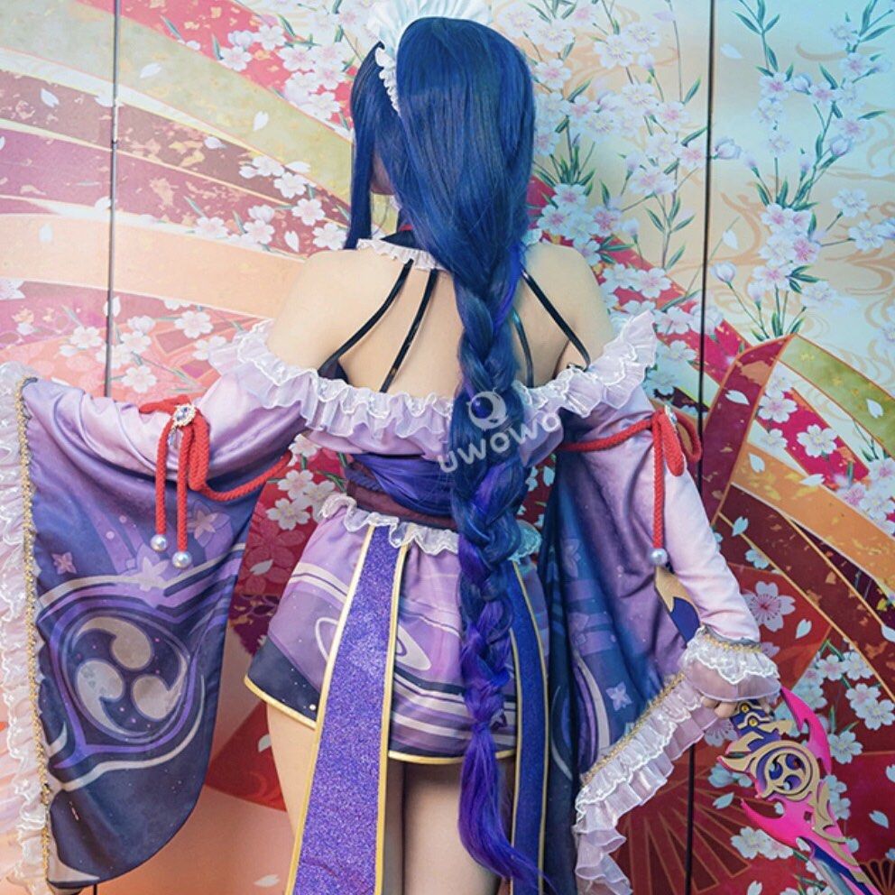 Raiden Shogun Maid Ver. Fan Art Genshin Impact Cosplay, Hobbies & Toys ...
