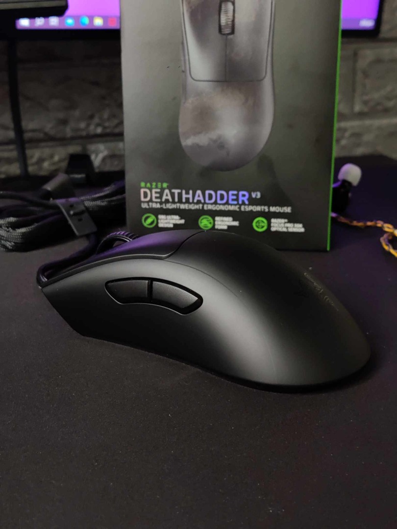 Razer Deathadder V3 8khz, Computers & Tech, Parts & Accessories, Mouse ...