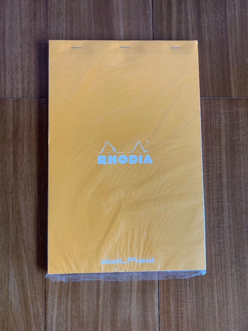RHODIA Dot Pad A4 Size 80 gsm High Grade Vellum Paper on Carousell