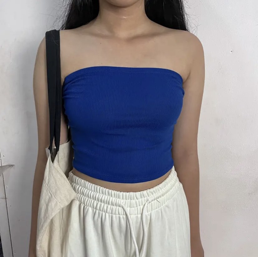 Ribbed Tube Top on Carousell
