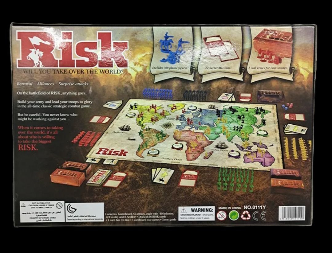 Risk Board Game, Hobbies & Toys, Toys & Games on Carousell