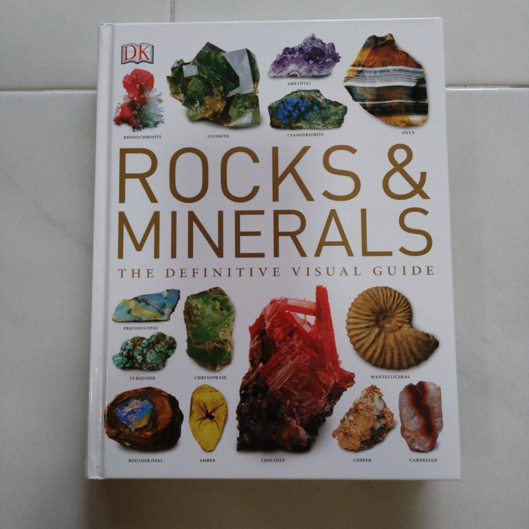 Rocks & Minerals - The Definitive Visual Guide, Hobbies & Toys, Books ...