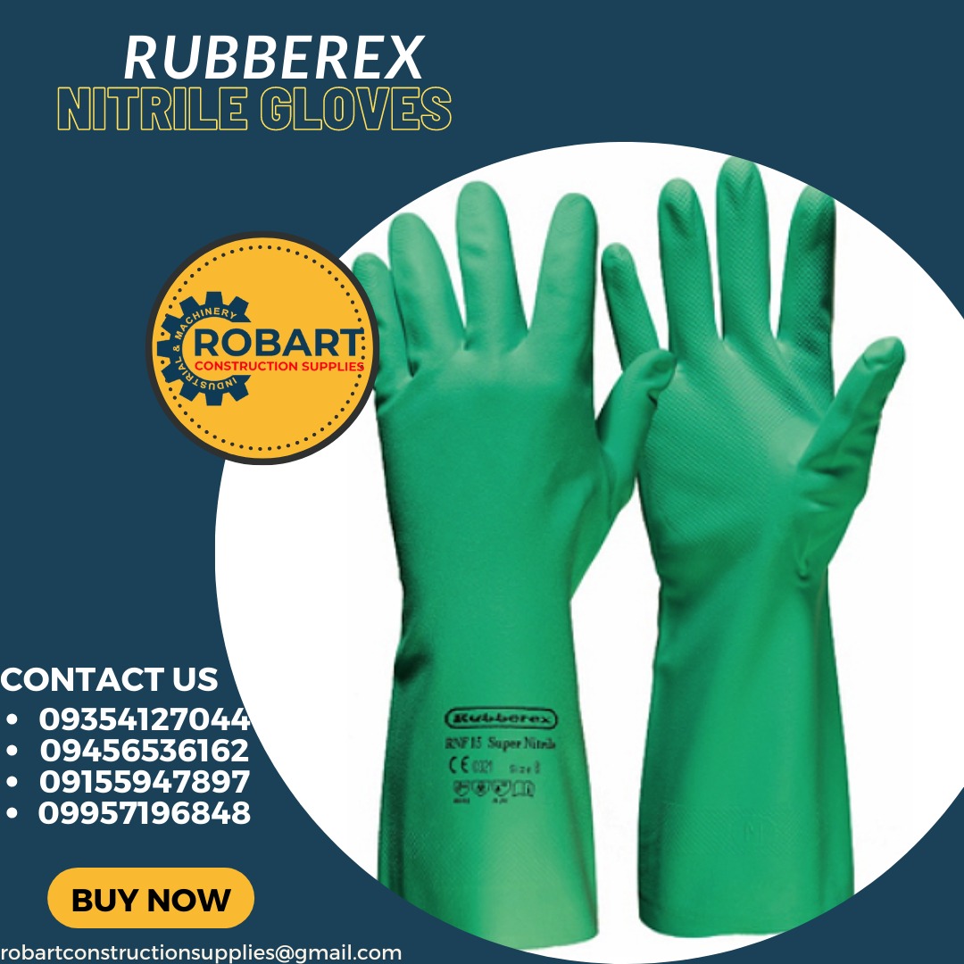 RUBBEREX NITRILE GLOVES on Carousell