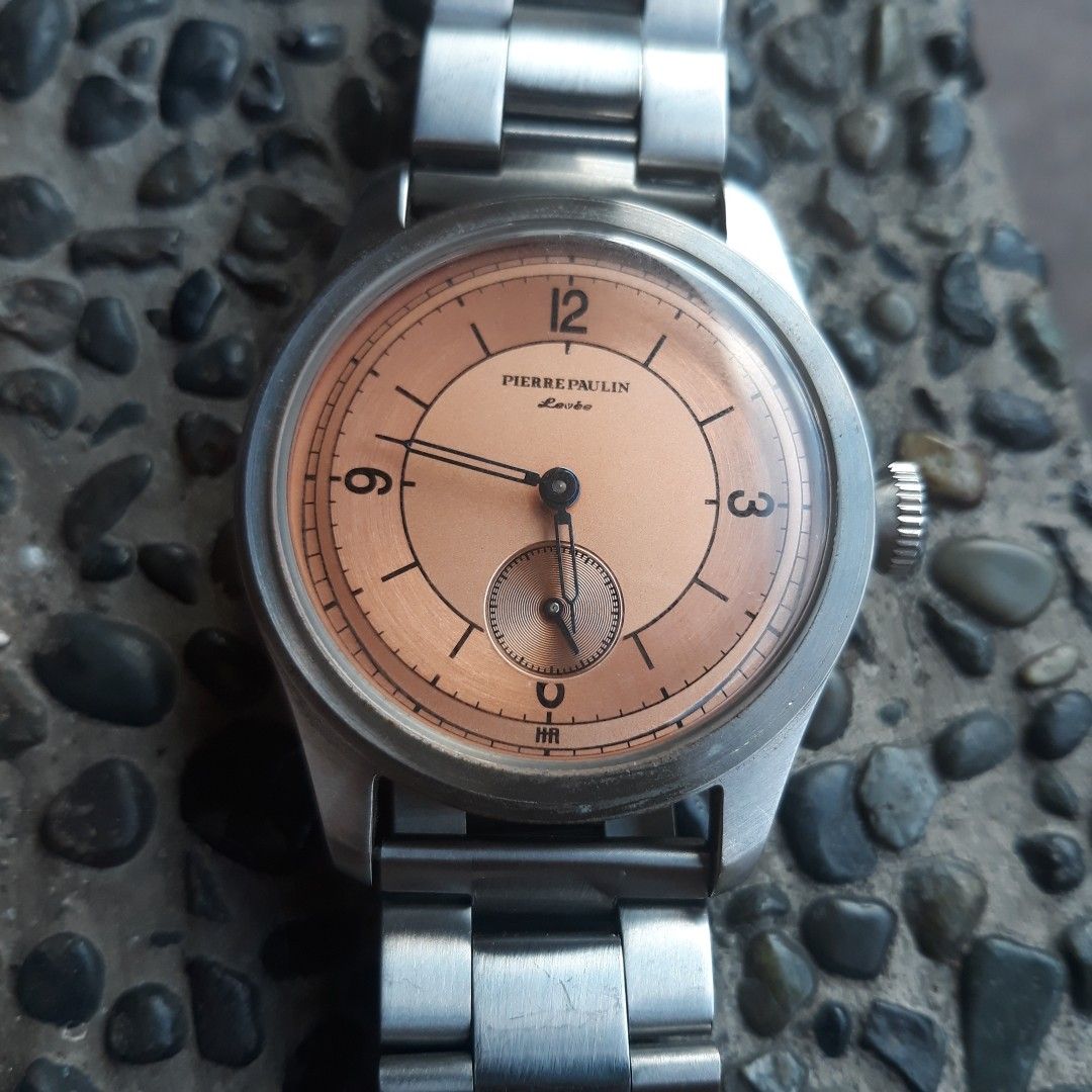 salmon dial watch, Men's Fashion, Watches & Accessories, Watches on ...