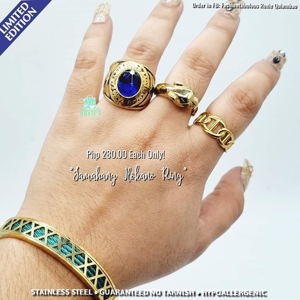 SAMAHANG ILOKANO RING, Women's Fashion, Jewelry & Organizers, Rings on ...
