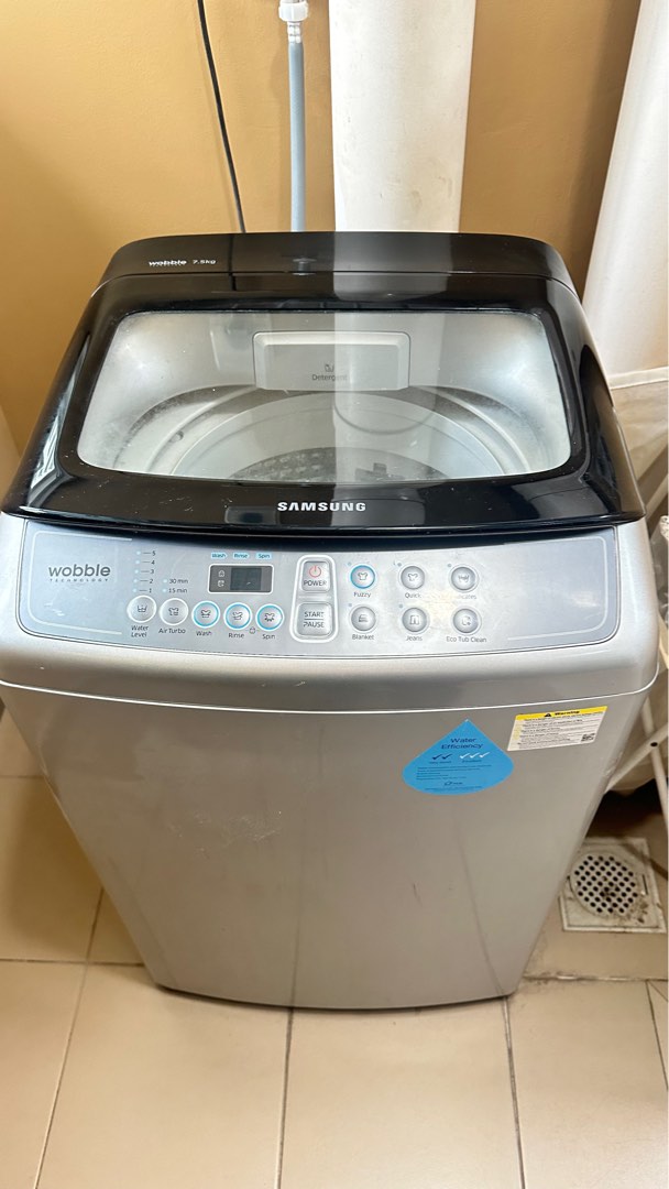 Samsung Washing (wobble technology/7.5kg), TV & Home Appliances ...