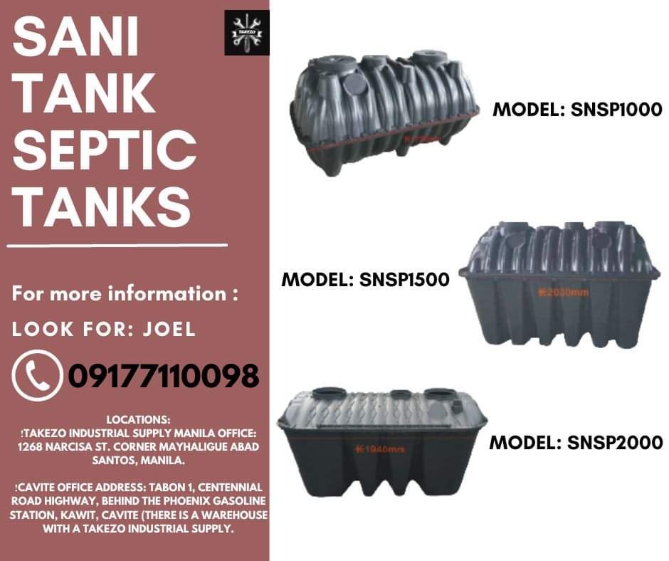 SANI TANK SEPTIC TANKS, Commercial & Industrial, Industrial Equipment ...