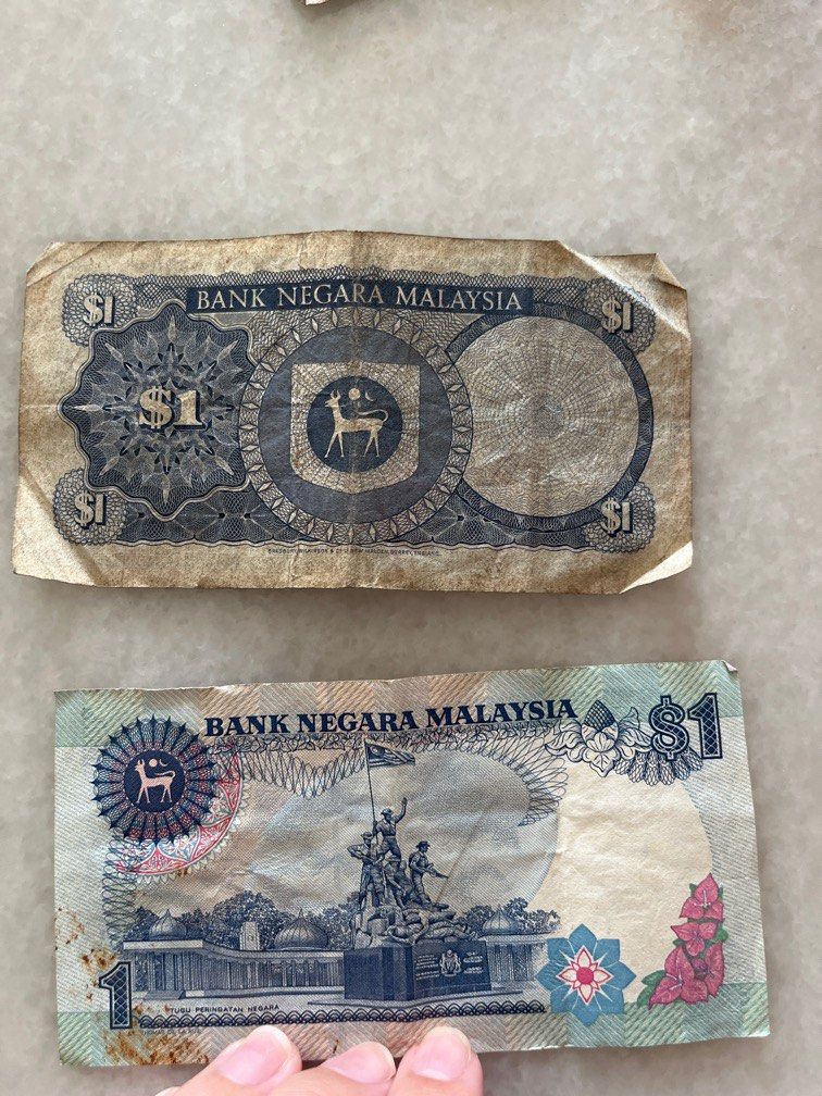 Satu ringgit - old Malaysia notes, Hobbies & Toys, Memorabilia ...
