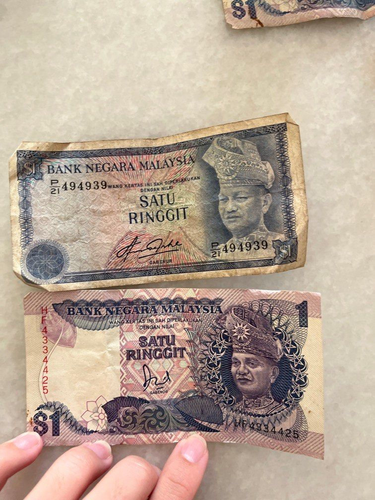 Satu ringgit - old Malaysia notes, Hobbies & Toys, Memorabilia ...