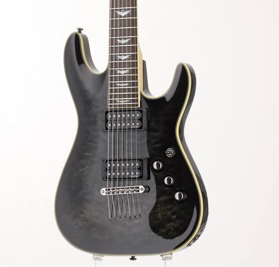 Schecter omen extreme 7 strings guitar, 興趣及遊戲, 音樂、樂器 & 配件, 樂器 - Carousell