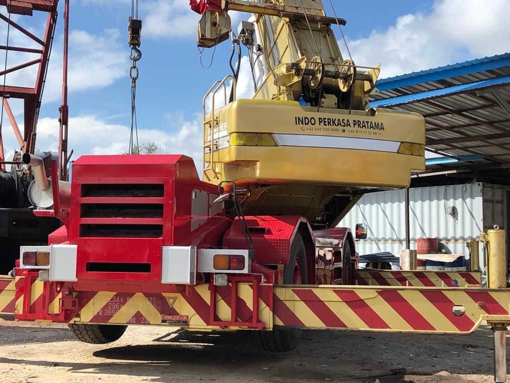 SEWA RENTAL CRANE CRAWLER DAN MOBILE BALIKPAPAN KUTAI SAMARINDA HANDIL ...