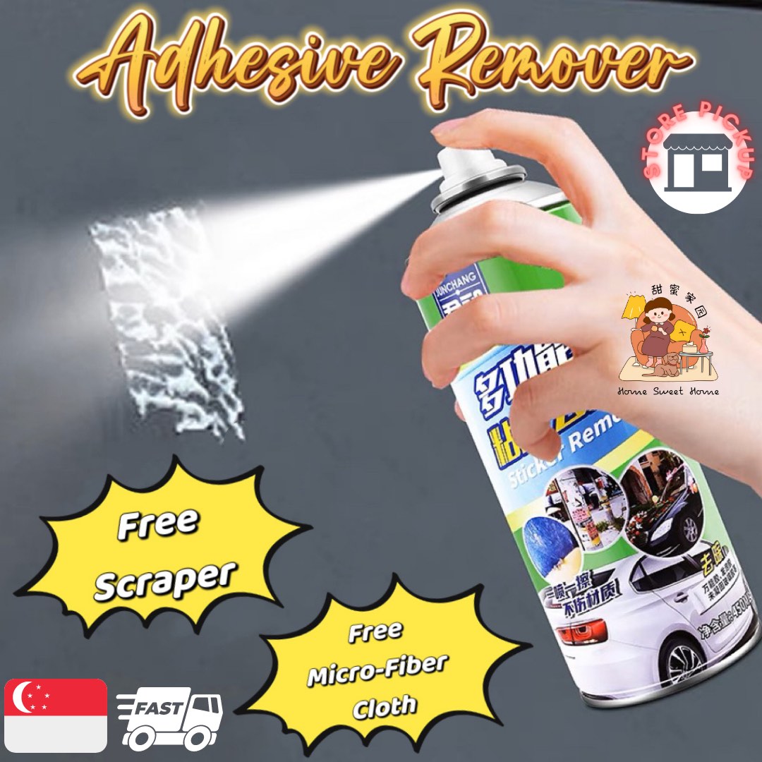 [SG] Adhesive Remover Sticker Remover Glass Cleaner Door Cleaner ...