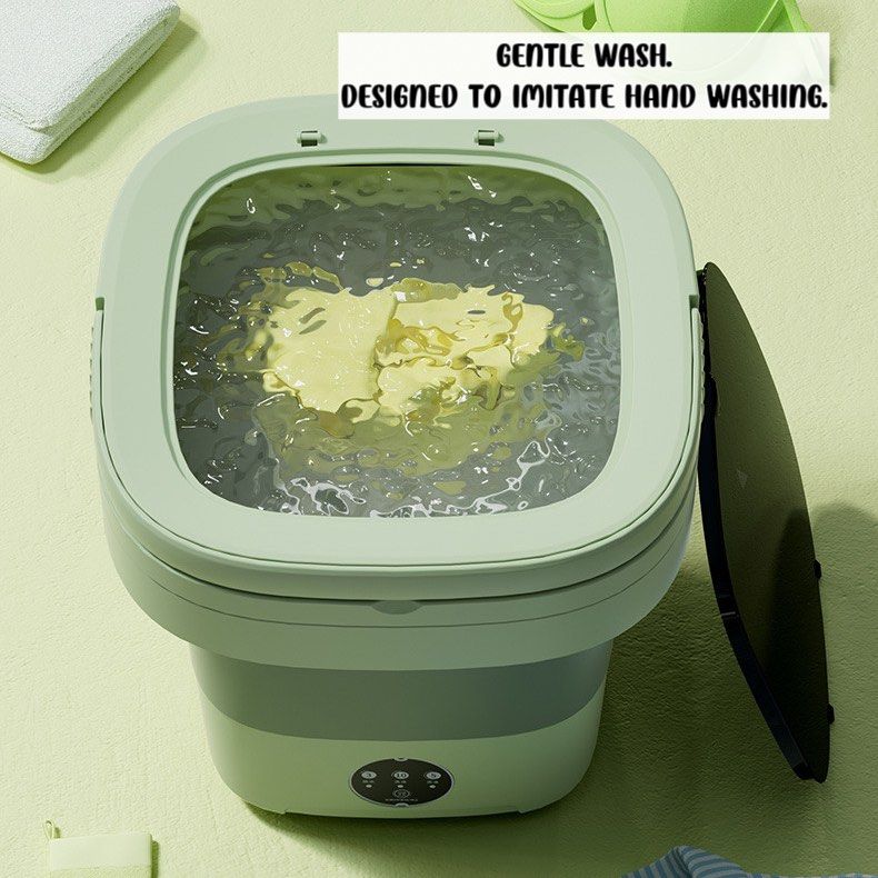 [SG] Collapsible Washing Machine Foldable Washing Machine Mini Washing ...