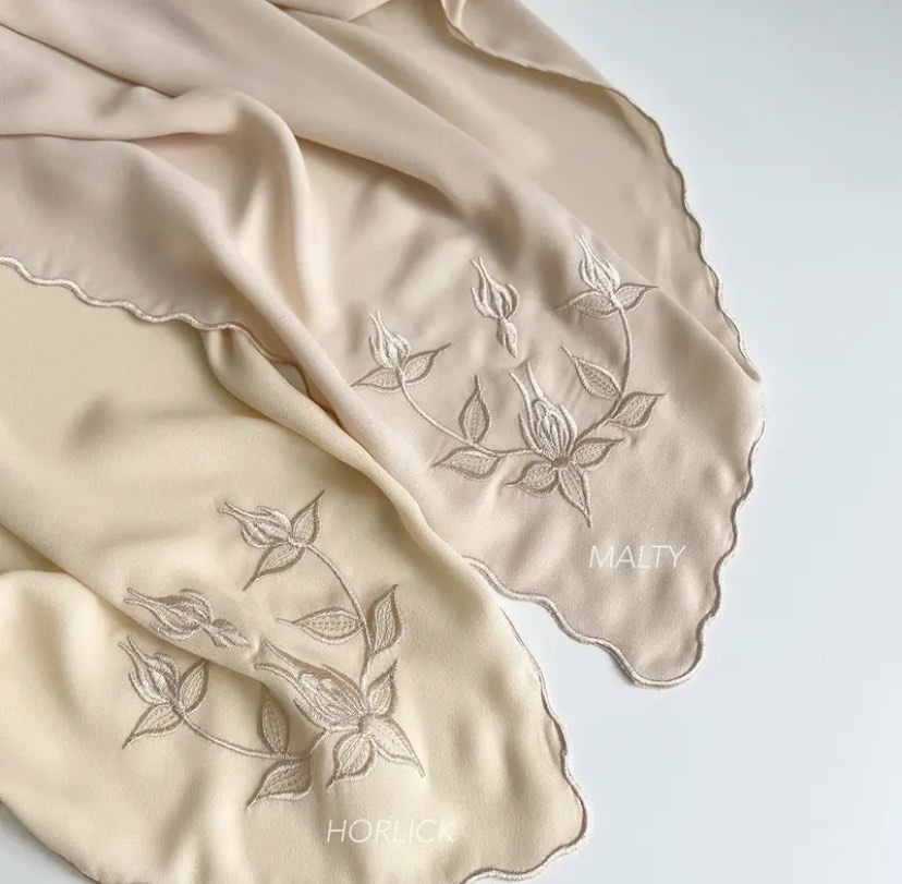 Shawl Sulam (Malty color), Women's Fashion, Muslimah Fashion, Hijabs on ...