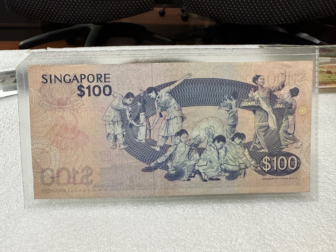 Singapore $100 Bird - Hon Sui Sen Signature, Hobbies & Toys ...