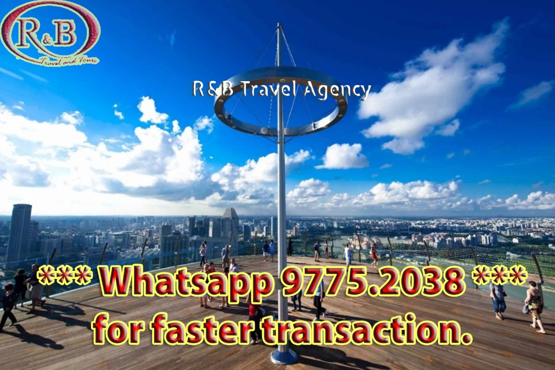 SkyPark Observation Deck at Marina Bay Sands (MBS Ticket), Tickets & Vouchers, Local Attractions ...