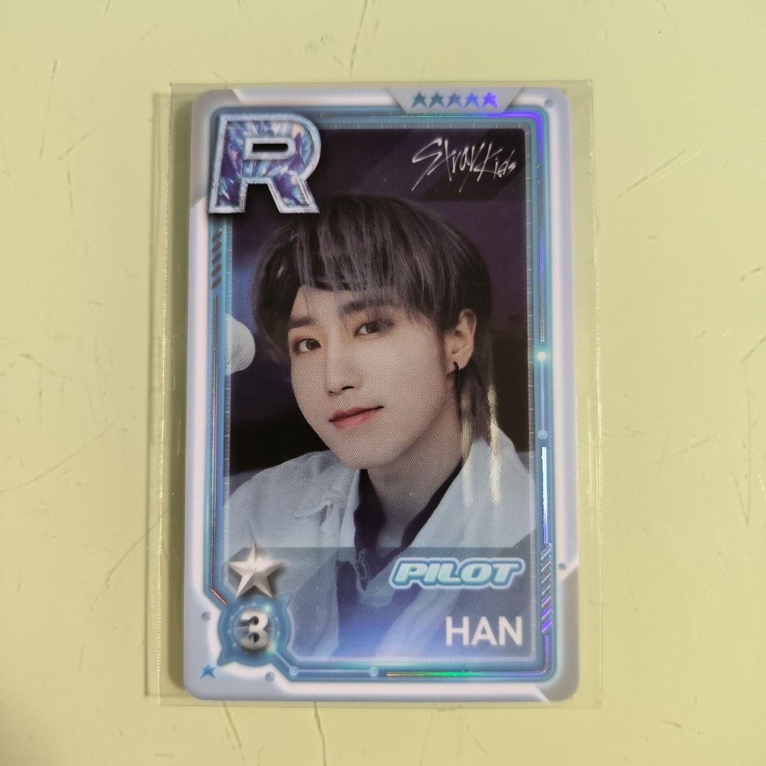 skz stray kids han ssjyp pilot game card pc, Hobbies & Toys ...