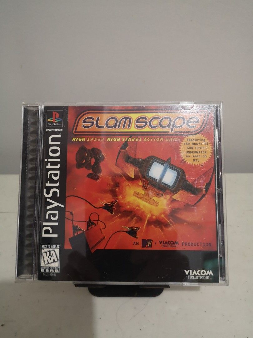 Slam Scape Ps1_original, Video Gaming, Video Games, PlayStation on ...