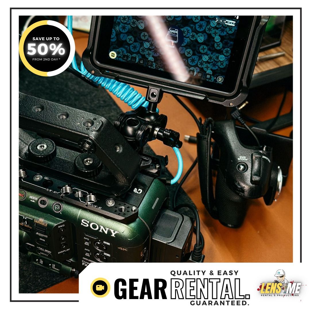 Sony Fx6 Full Frame Minimalist Cine Rig, Photography, Video Cameras on ...