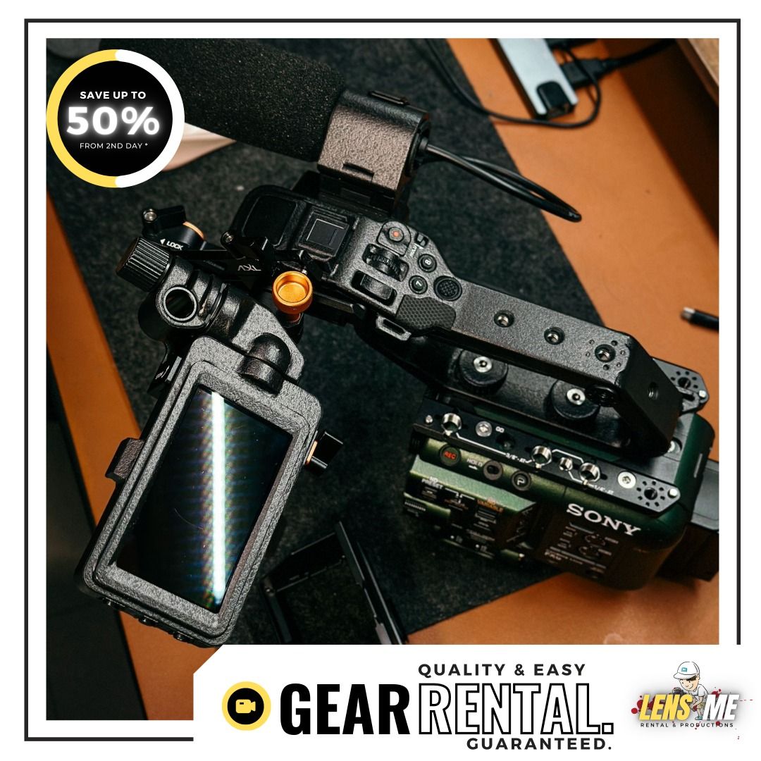 Sony Fx6 Full Frame Minimalist Cine Rig, Photography, Video Cameras on ...