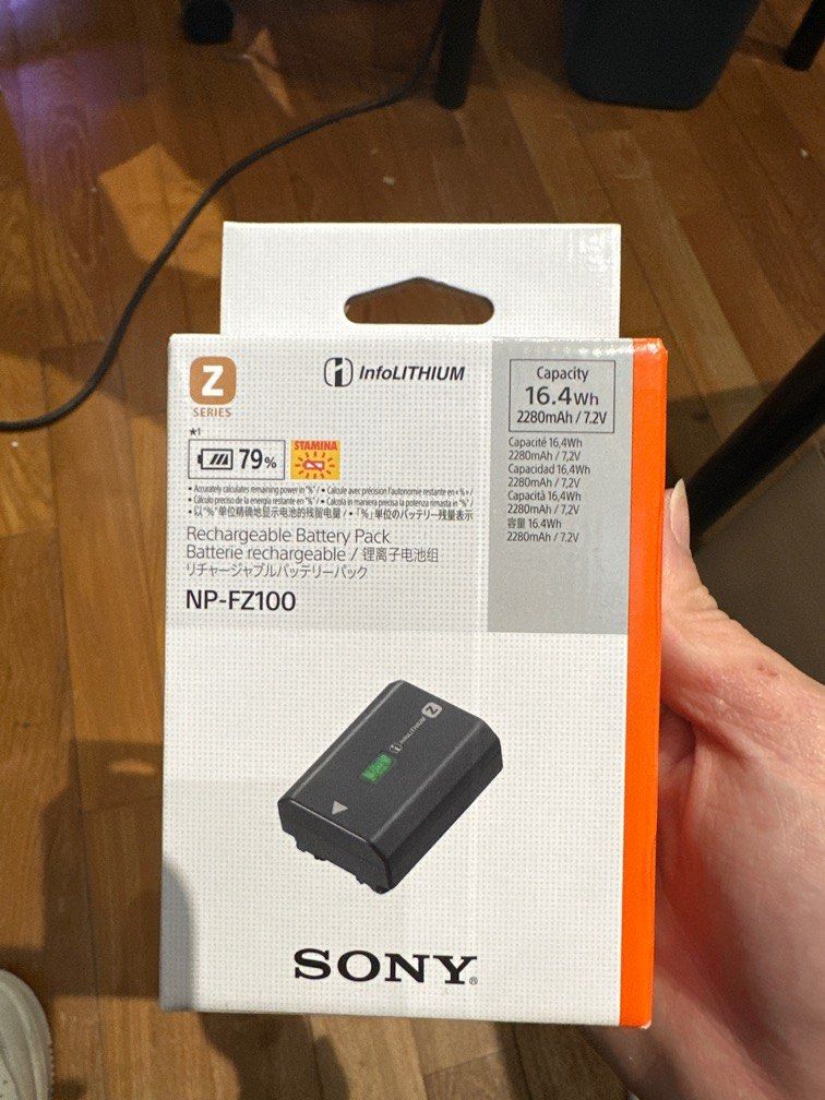 Sony NP-FZ100 Battery, Photography, Photography Accessories, Batteries & Chargers on Carousell