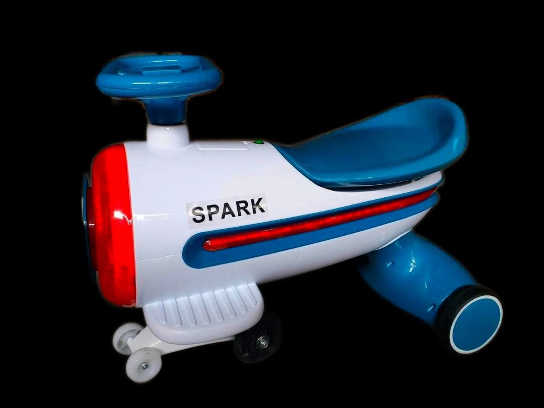 SPARK TOY Airplane Swing Car (WHITE) on Carousell