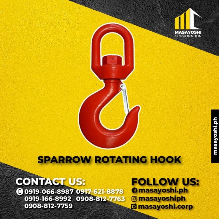 Sparrow Rotating Hook | Lifting Equipment | Hook, Commercial ...