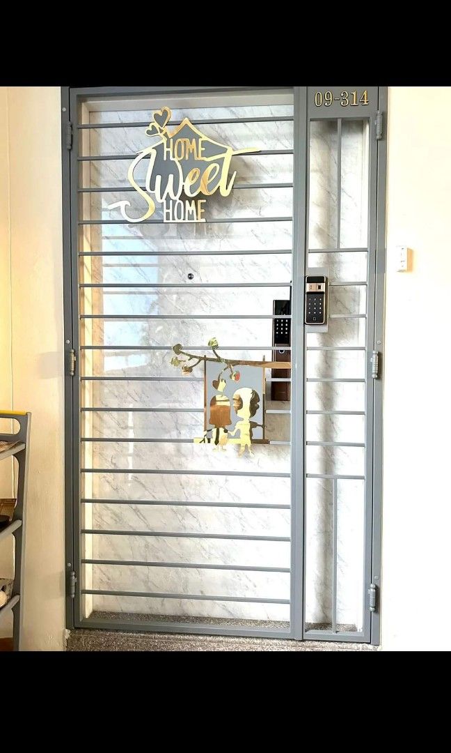 Specialist in Hdb /condos gate, Furniture & Home Living, Security ...
