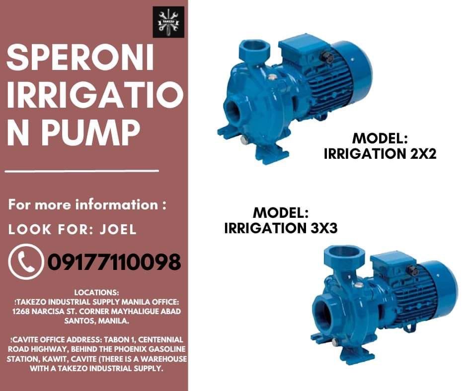 SPERONI IRRIGATION PUMP, Commercial & Industrial, Industrial Equipment ...