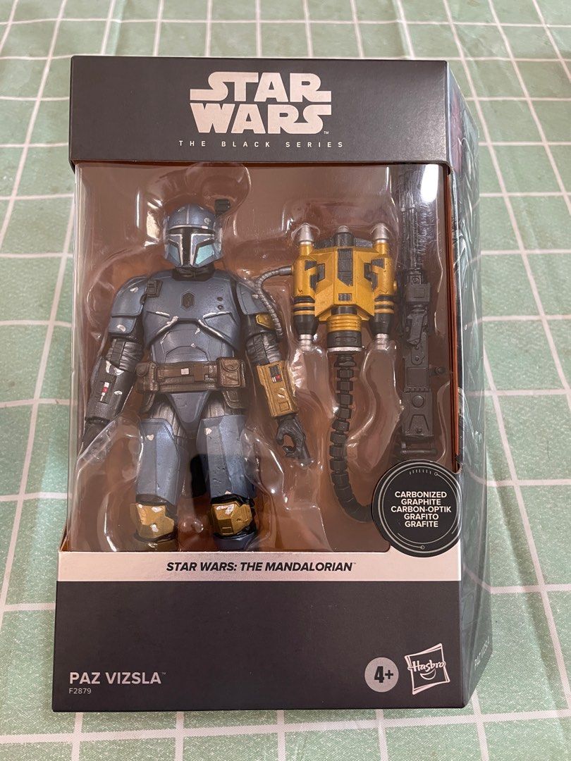 Star war Black series Paz Vizsla (Carbonized), Hobbies & Toys, Toys ...