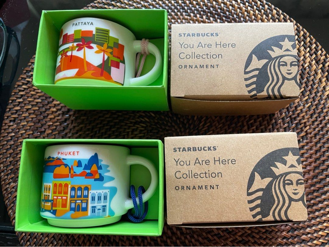 Starbucks You Are Here Collection - Phuket & Pattaya, Furniture & Home ...