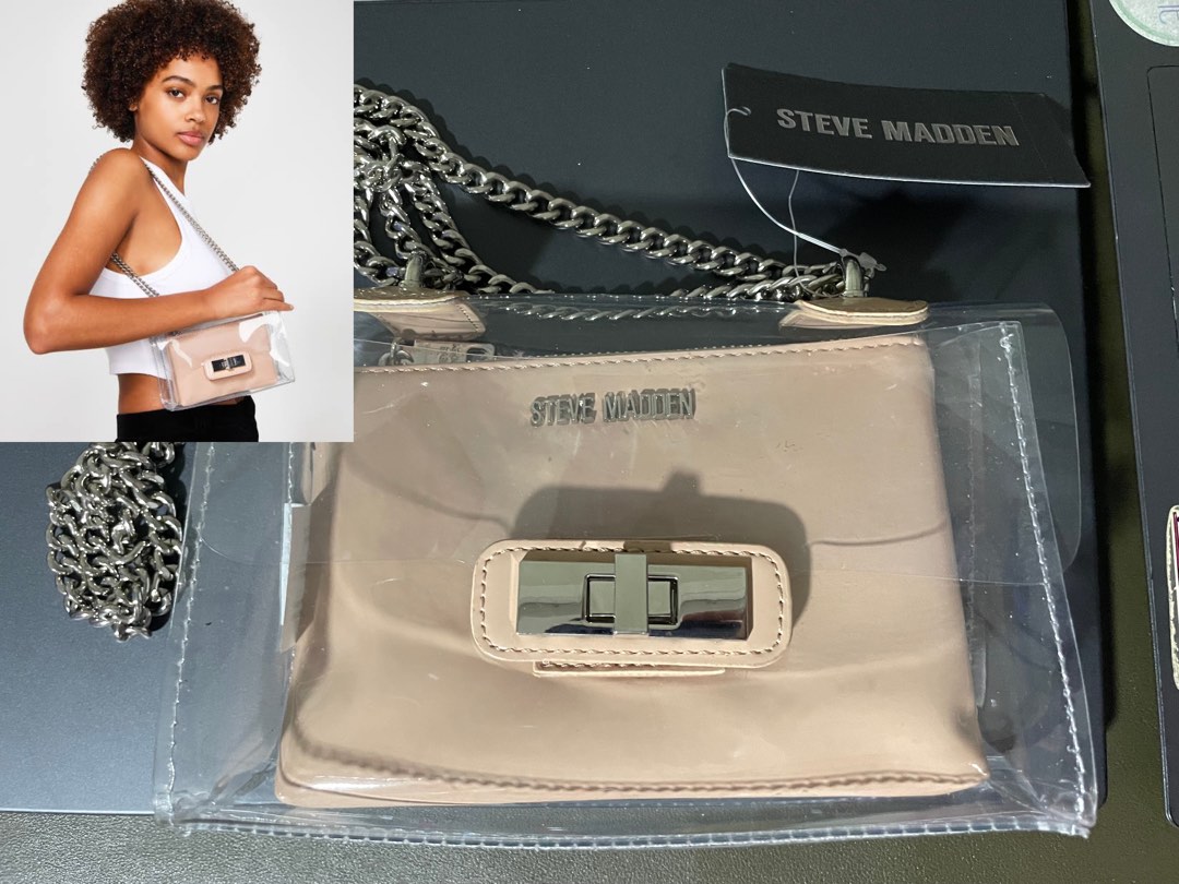 Steve Madden Transparent Two-way Sling bag on Carousell