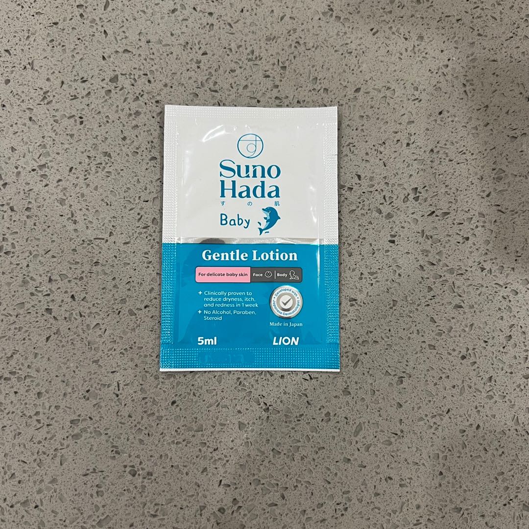 Suno Hada Baby Gentle Lotion Sample 5ml, Babies & Kids, Bathing ...