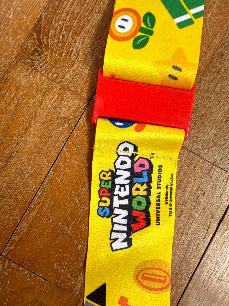 Super Nintendo World strap (adjustable), Hobbies & Toys, Toys & Games ...