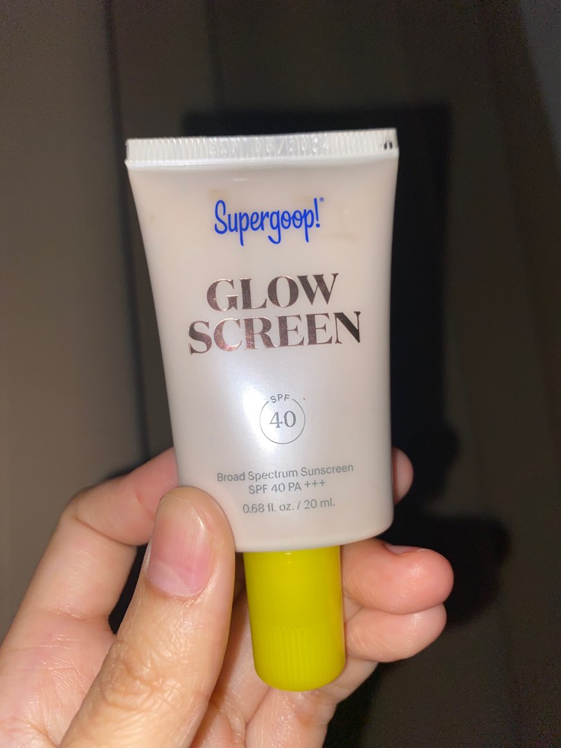 Supergoop Glow Screen SPF 40 Broad Spectrum Sunscreen PA+++, Beauty ...