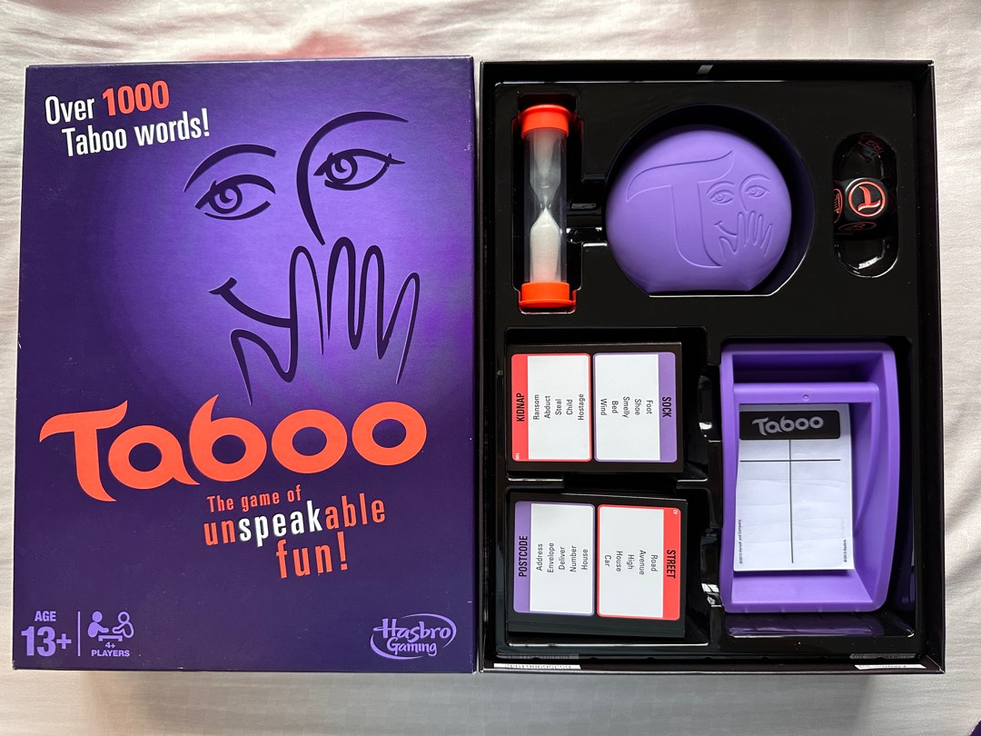 Taboo Board Game, Hobbies & Toys, Toys & Games on Carousell